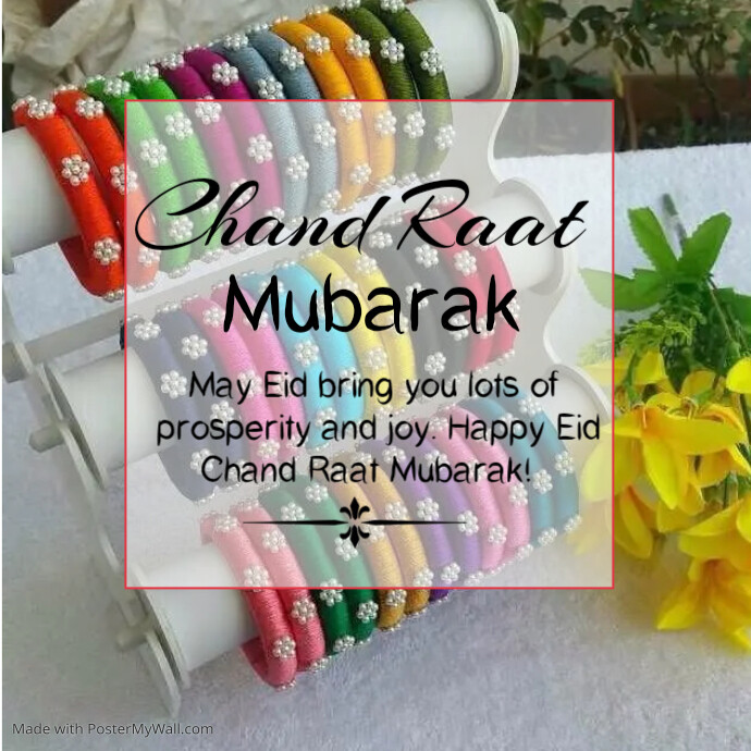 Copy of CHAND RAAT MUBARAK INSTAGRAM POST | PosterMyWall