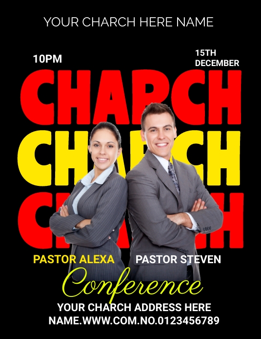 Charch (1) Template | PosterMyWall