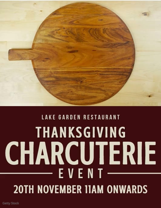 charcuterie board flyer template | PosterMyWall