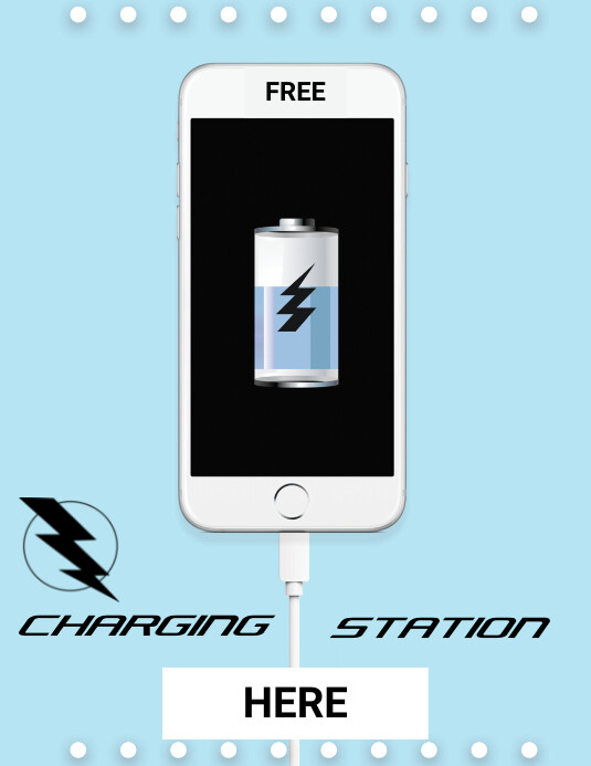 CHARGING STATION Template | PosterMyWall