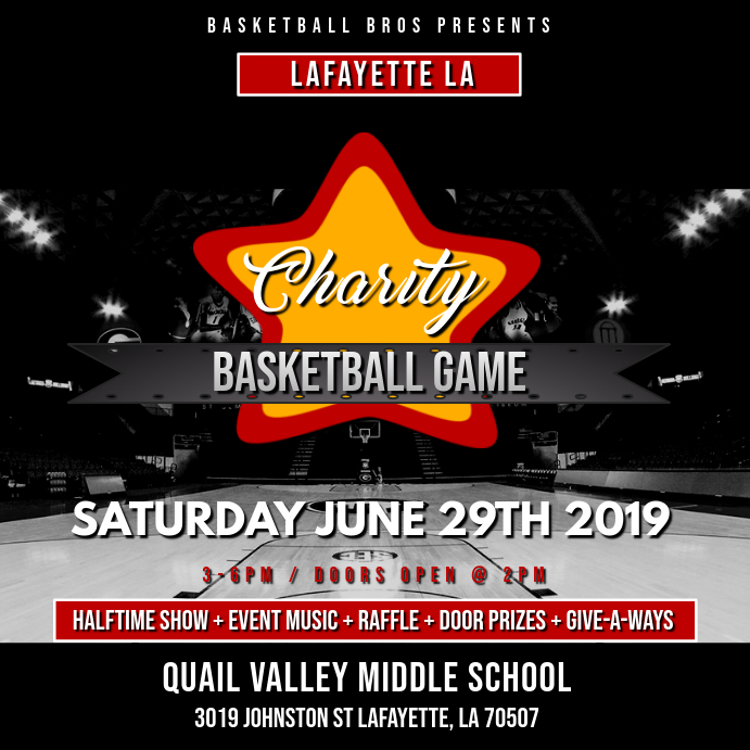 Copy of CHARITY BASKETBALL GAME | PosterMyWall