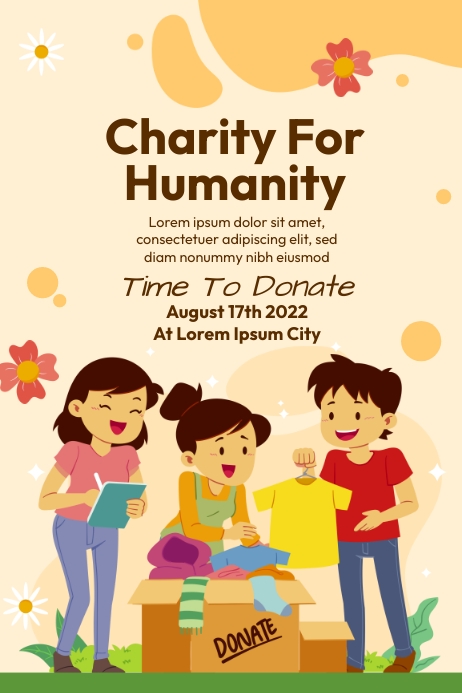 Charity Campaign Template | PosterMyWall
