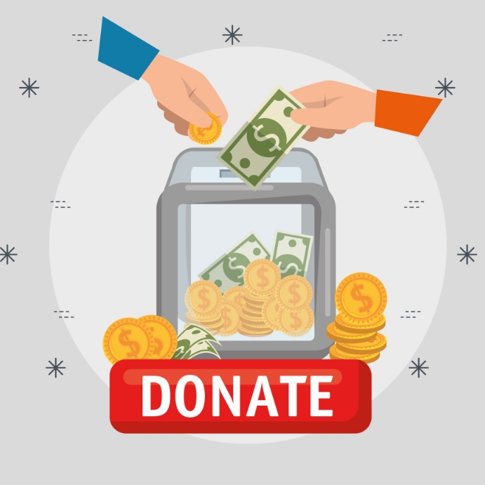 Charity donation design flyer Template | PosterMyWall