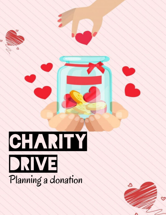 Copy of Charity drive | PosterMyWall