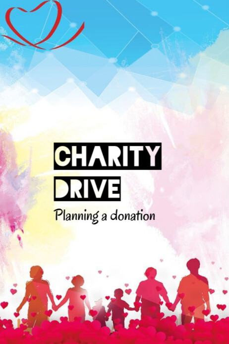 Charity drive Template | PosterMyWall