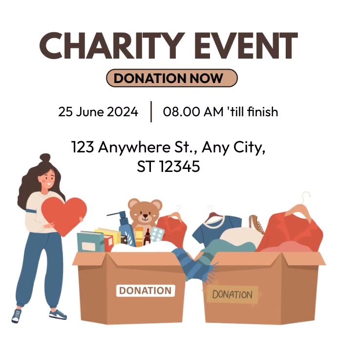 Charity Event Template | PosterMyWall