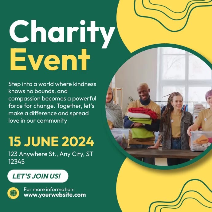 Charity Event Template | PosterMyWall