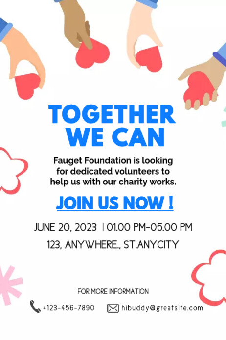 Charity event template | PosterMyWall