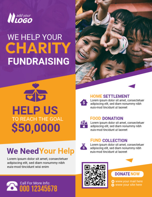 Copy of Charity Flyer | PosterMyWall