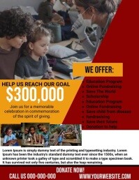 Hurricane Ian Donation Flyer Template | PosterMyWall