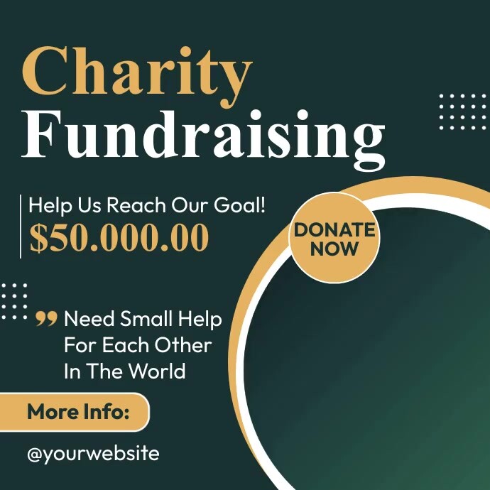 Charity Fundraising Template | PosterMyWall