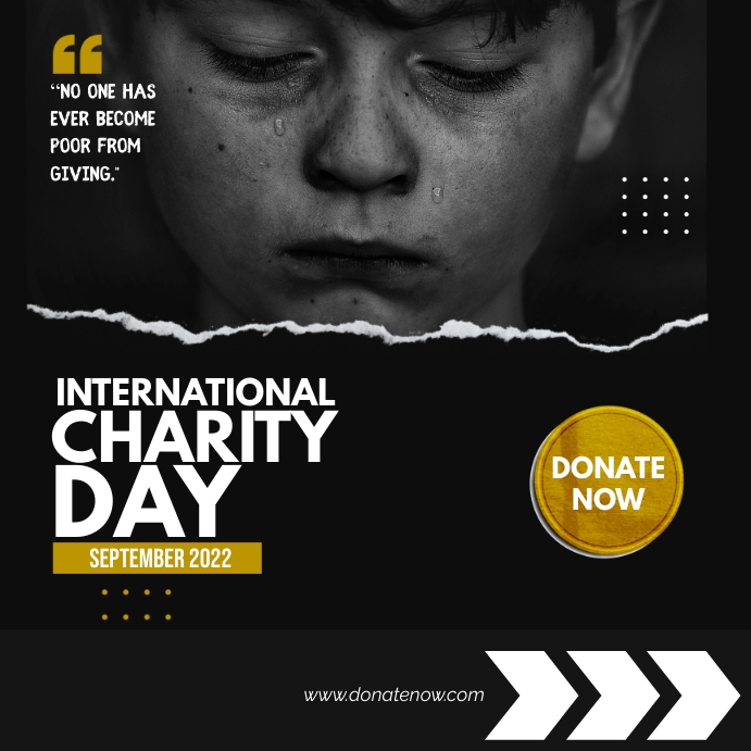 Charity of World Template | PosterMyWall