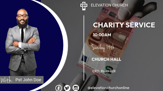 CHARITY SERVICE (5) Template | PosterMyWall