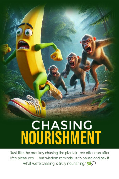 CHASING NOURISHMNET Template | PosterMyWall