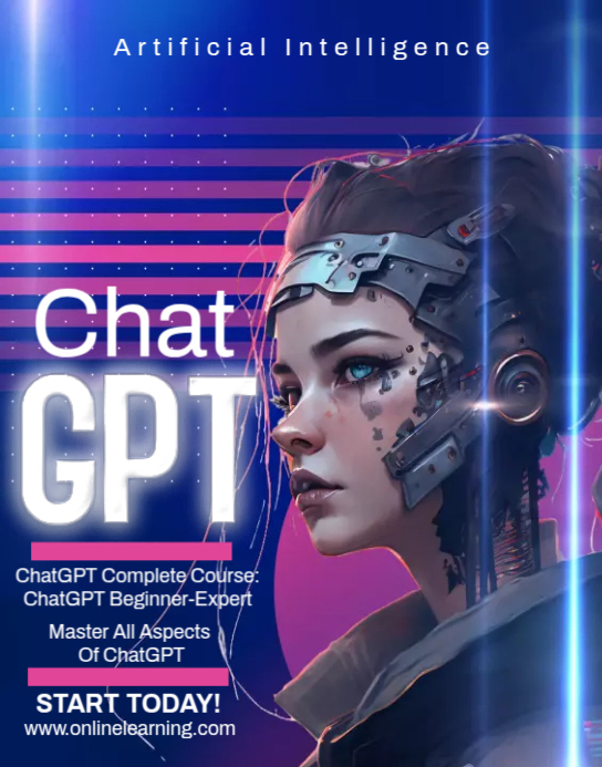 ChatGPT Flyer Template | PosterMyWall