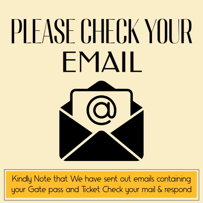 CHECK EMAIL Template | PosterMyWall