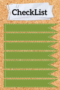 checklist Template | PosterMyWall