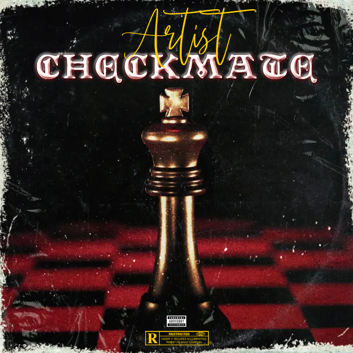 Checkmate Album Cover music trap mixtape rap Template | PosterMyWall