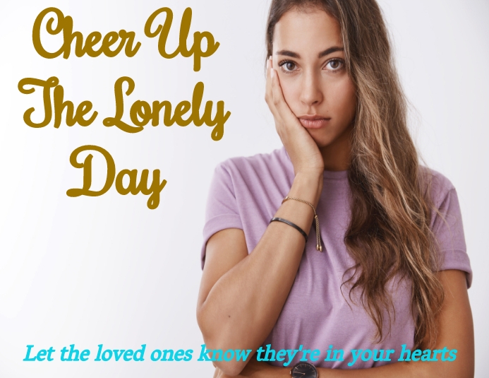 Cheer up the lonely day illustration Template | PosterMyWall