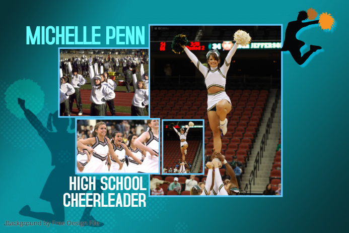 Cheerleading Poster Template | PosterMyWall