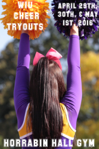 Cheerleading Flyer Template | PosterMyWall