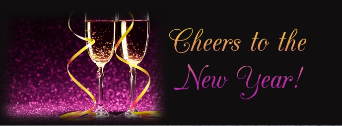 Cheers to the New Year! Template | PosterMyWall