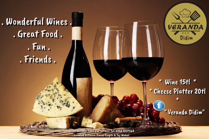 Cheese and Wine Template | PosterMyWall