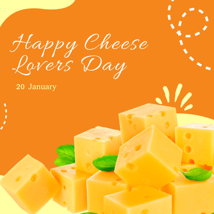 Cheese Day Template | PosterMyWall