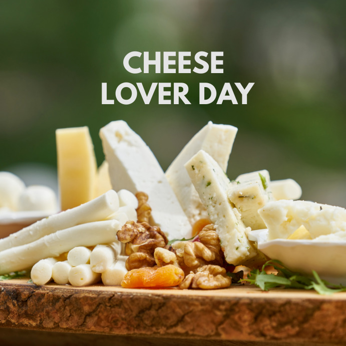 Cheese Day Template | PosterMyWall