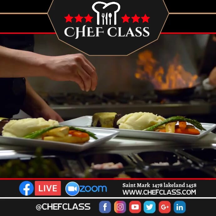 CHEF Template | PosterMyWall