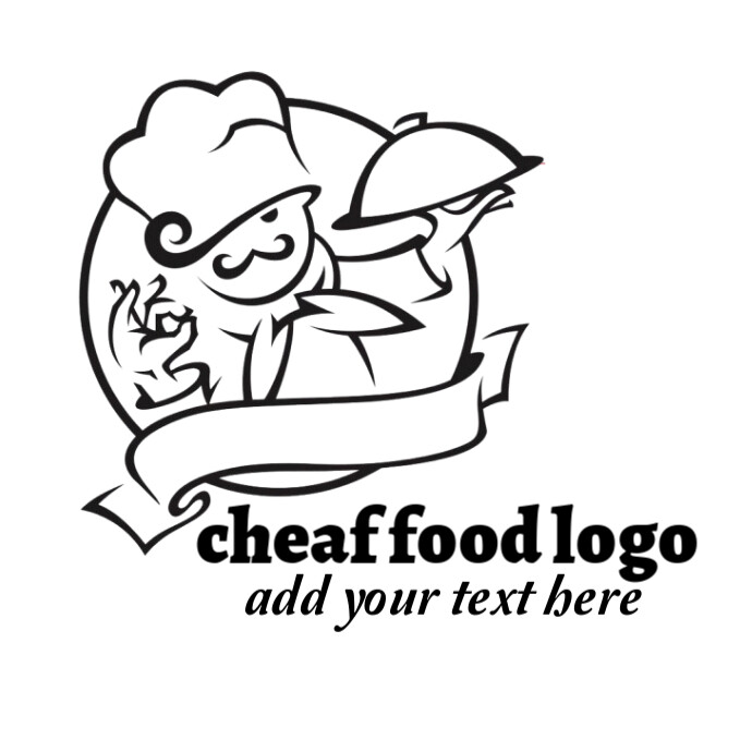 chef food logo Template | PosterMyWall