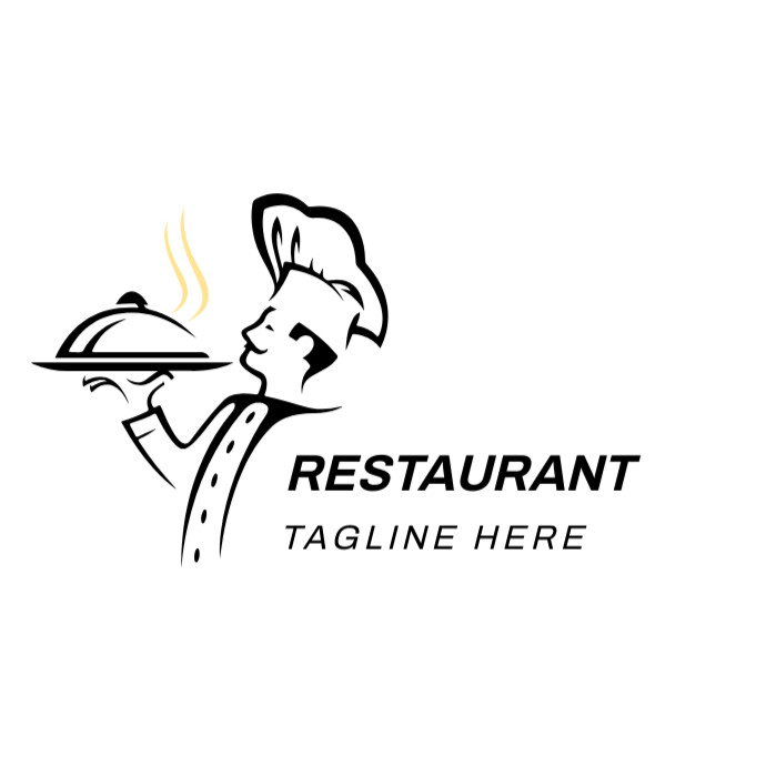 CHEF-RESTRURANT-FOOD-vector-illustration-modern-mascot-cafe-logo ...