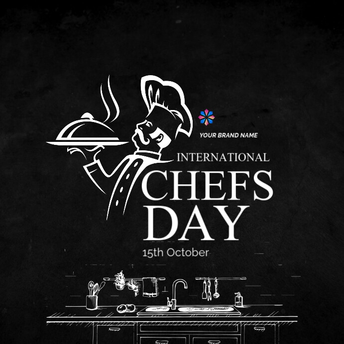 chefs day 20th October Template | PosterMyWall