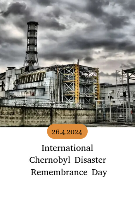 Chernobyl Remembrance day Template | PosterMyWall