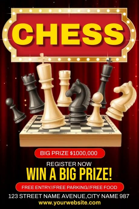 Chess Ads Template | PosterMyWall