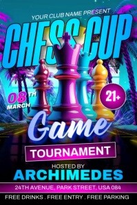 Chess Night Tournament Template | PosterMyWall
