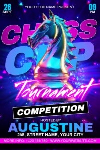 Chess Night Tournament Template | PosterMyWall