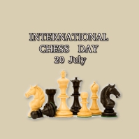 World Chess Day Instagram Post Template | PosterMyWall