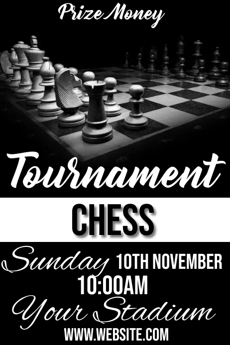 chess Template | PosterMyWall