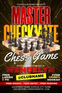 Chess Game Ads Template | PosterMyWall