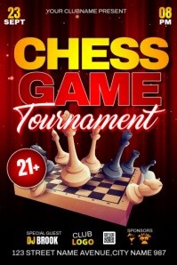 Chess Tournament Poster Template | PosterMyWall