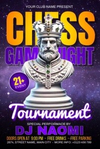 Chess Game Ads Template | PosterMyWall