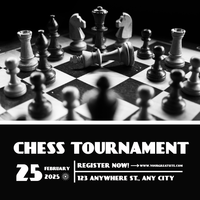 Copy of Chess Tournament | PosterMyWall