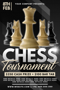 Chess Tournament Poster Template | PosterMyWall