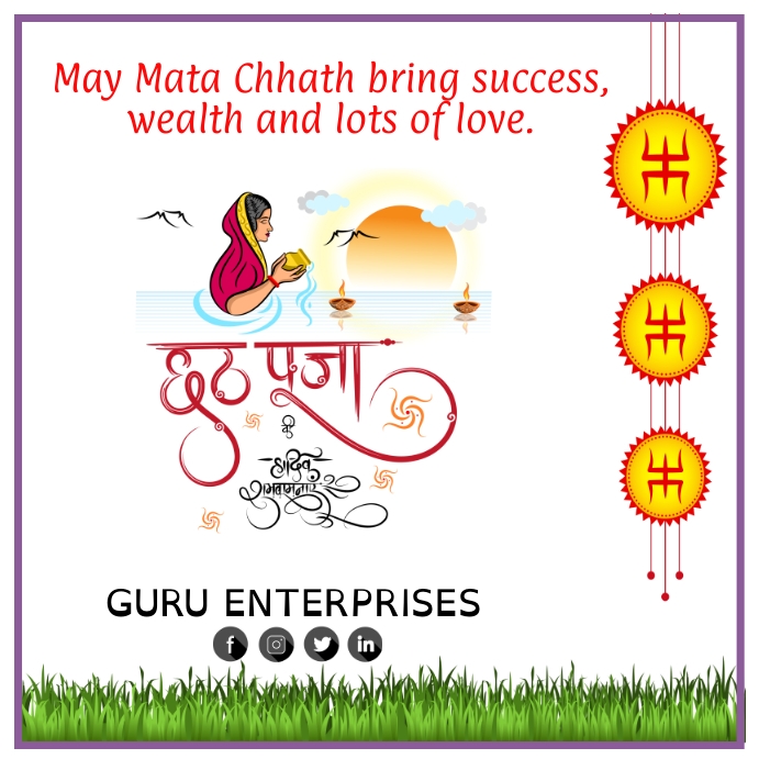 Chhath Puja Template | PosterMyWall