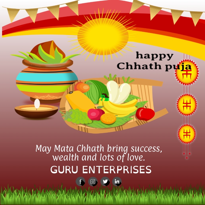 Chhath Puja Template | PosterMyWall