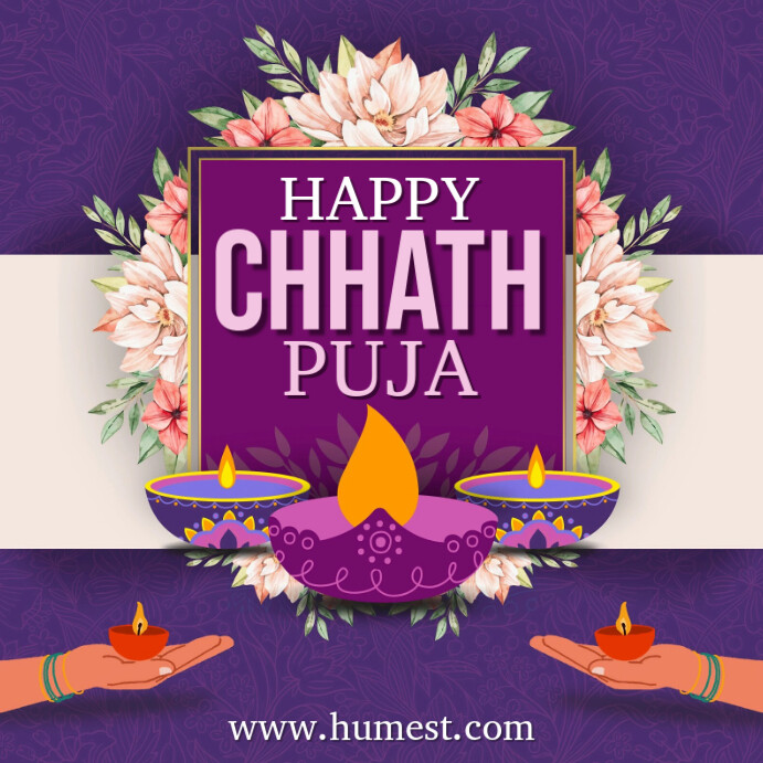Chhath Puja Design Template | PosterMyWall