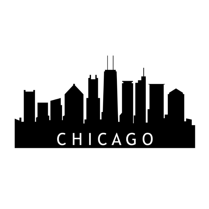 Chicago skyline Template | PosterMyWall