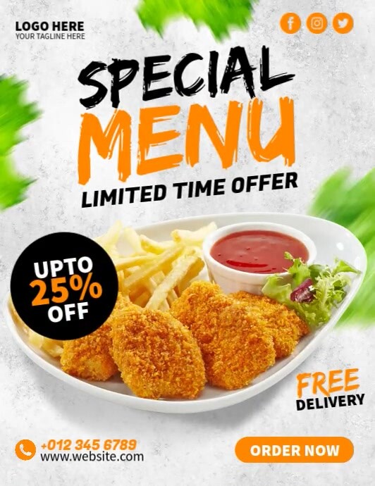 Chicken Ads Template | PosterMyWall