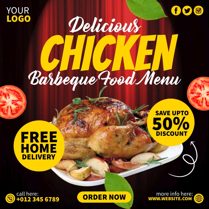 Copy of Chicken Best Deals | PosterMyWall
